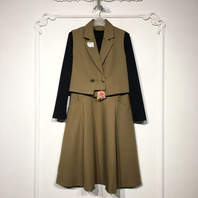 缇Y系列 D99141 时尚套装两件套品牌女装折扣颦薪