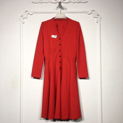 潮系列 8321S210 时尚连衣裙品牌女装折扣颦薪