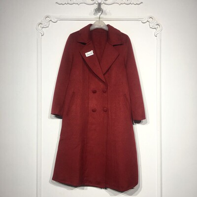 容悦 8286S082 时尚双面呢毛呢外套品牌女装折扣颦薪