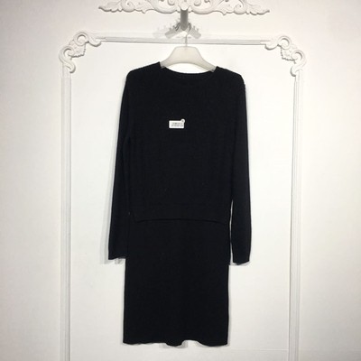 欧系列 8193S129 时尚针织连衣裙品牌女装折扣颦薪