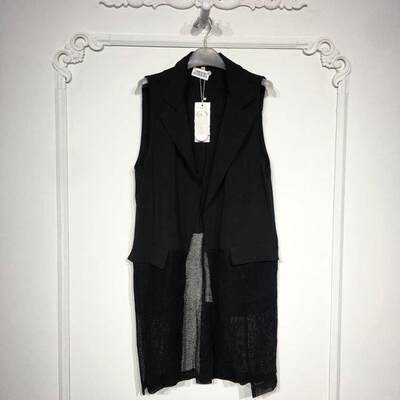 潮系列 8226S084 时尚马夹品牌女装折扣颦薪