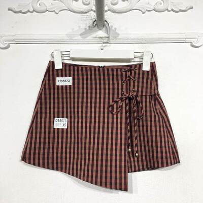 奥L系列 D95573 时尚短裤品牌女装折扣颦薪