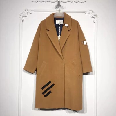 夏系列 8274S267 时尚毛呢外套品牌女装折扣颦薪