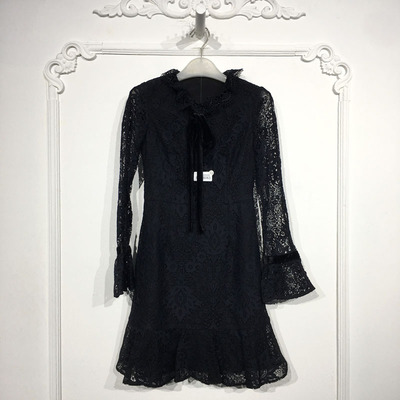 欧系列 8165S063 时尚连衣裙品牌女装折扣颦