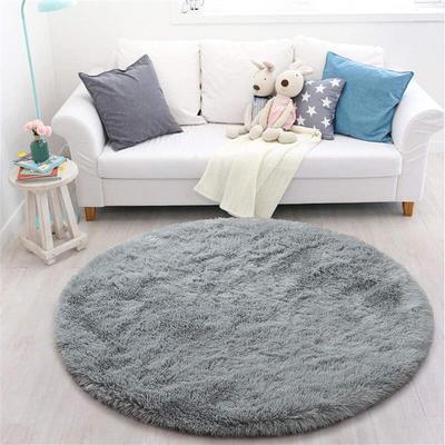 Round Fluffy Area Rug for Bedroom Soft Shaggy  Circle新款式