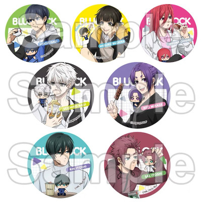 现货YTE蓝色监狱 蓝锁 咀嚼玩偶游食 吃东西吧唧徽章