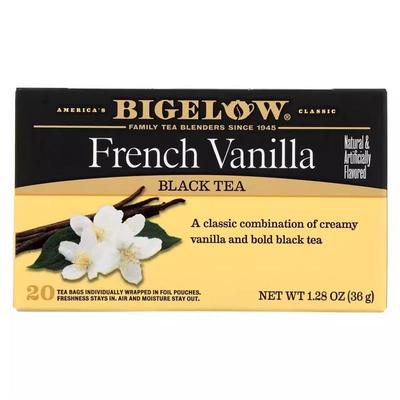 美国BIGELOW比奇洛French Vanilla法式香草花草茶20包