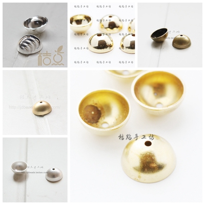 diy饰品黄铜高档复古花托