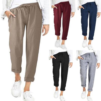 Ladies Fashion Casual INS Style Personality Casual Pants