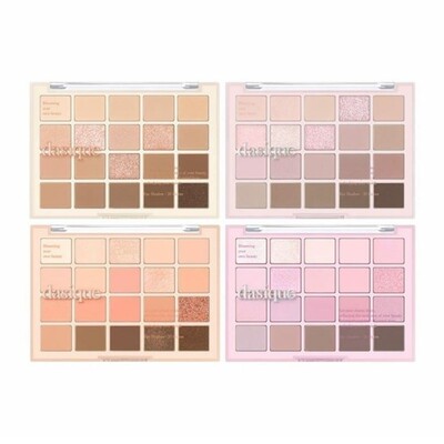 韩国Dasique代曦可20色眼影盘珠光哑光持久不飞粉燕麦奶茶色正品