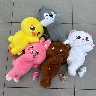 现货 STRAY KIDS李龙馥 方灿 黄铉辰 SKZOO 毛绒小背包娃斜挎包