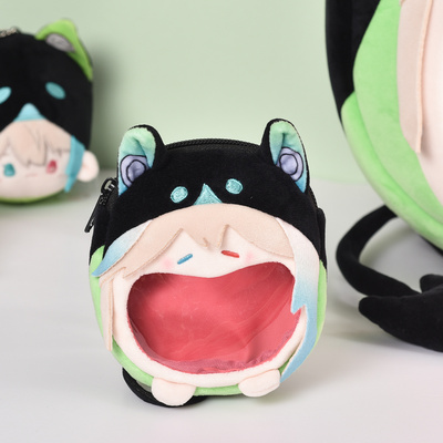 阿萨痛包bilibilimini毛绒耳机包