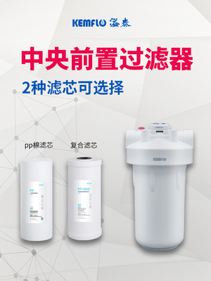 溢泰康富乐35F中央全屋净水器大胖自来水前置过滤器家用大流量