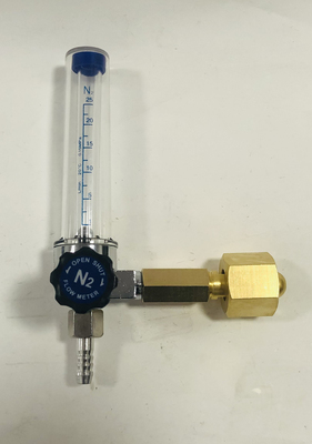 二氧化碳氩气氮气流量计0-25L/min流量计混合气G5/8接头4分流量计