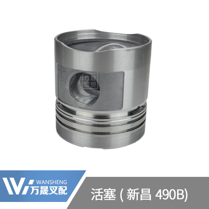 新叉车配件发动机修理件缸套活塞新昌490B 490B-04001尖底单只_虎窝淘
