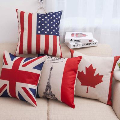 Brazil Argentina Germany France England USA Football pillow