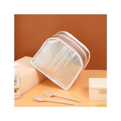 Thermal Insulated Lunch Box Tote Food Small Cooler Bag Pouch