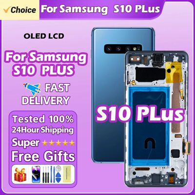 100% Tested S10plus Display For Samsung S10 Plus Display S10