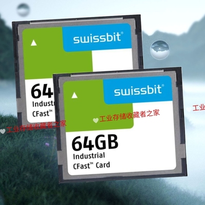 议价德国SWISSBIT CFast 64G 工业级CF卡数控机床plc