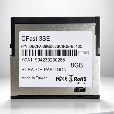 DECFA-08GD06SCBQB-B013C/宜鼎Innodisk工业级CFast卡/3SE系列8GB