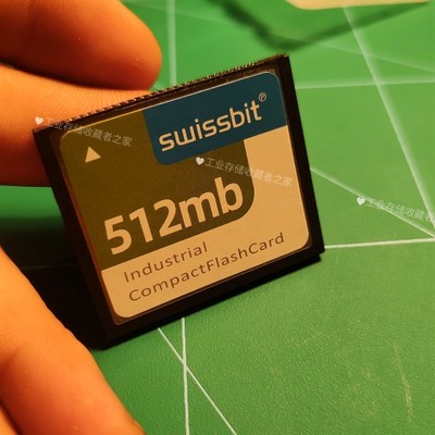 德国swissbit 工业工控CF卡512m  SFCF0512H1BU2T0-C-MS-527-L28