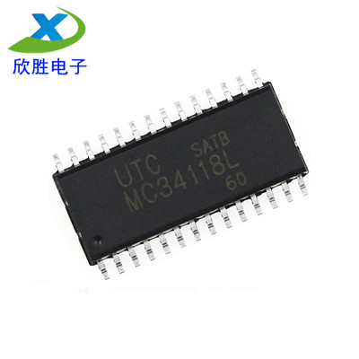 MC34118L MC34118 贴片SOP28 免提语音切换器芯片 全新原装