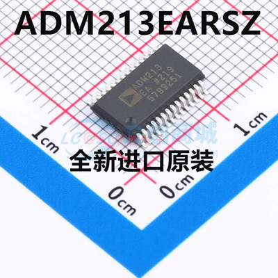 ADM213EARSZ-REEL ADM213EARS 线路驱动器/接收器 SSOP28全新原装