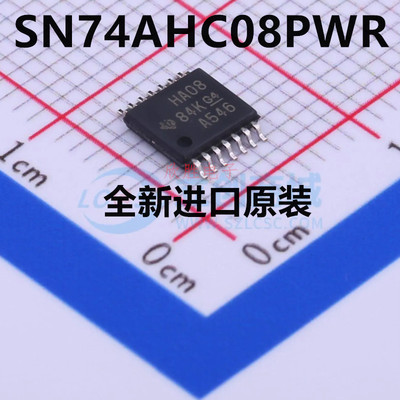 原装正品 SN74AHC08PWR TSSOP-14 四路2输入正与门芯片