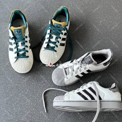 adidas三叶草贝壳头运动板鞋