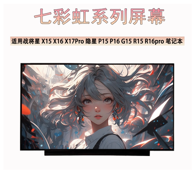 七彩虹将星X15 X16 X17Pro隐星P15 P16 G15 R15 R16pro笔记本屏幕