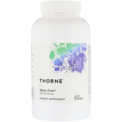 美国品牌Thorne Research 优质综合营养/维生素矿物质/当归 240粒