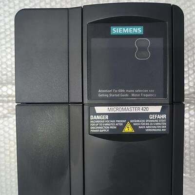 议价6SE6420 Micromaster 420 变频器 工控调速装置维修