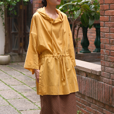 inLESS丨AVIVA JIFEI XUE Anorak Smock 纯棉套头衫