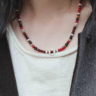 inLESS | 乌鸦巢 Crow's Aerie 窗花单吊坠串珠项链