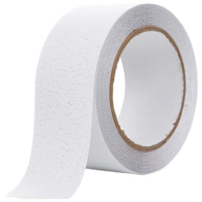 伏兴PVC磨砂防滑胶带警示胶带白色5cm*5米F02205卷/组