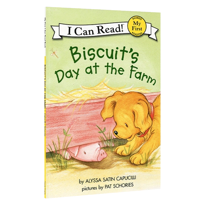 英文原版小饼干狗在农场的一天