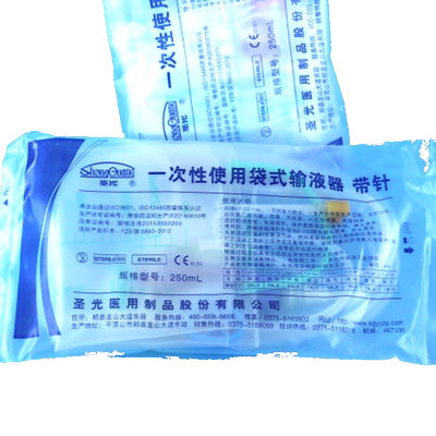 圣光袋式250毫升一次性使用