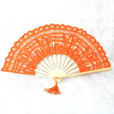 lolita羽毛甜美洛丽塔欧式宫廷扇