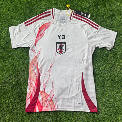 Adidas 日本国家队 Y3山本耀司联名球迷版客场球衣足球服 iu0963