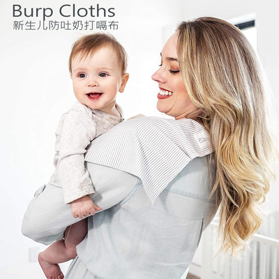 喂奶巾加绒全棉儿童防吐奶打嗝巾