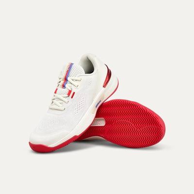 代购wilson Intrigue Pro 威尔胜女士网球鞋白红色专业网球运动