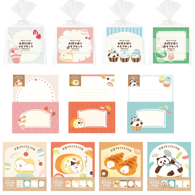 【预定】日本古川纸工Wa-Life点心动物 第 3 弹便签付笺