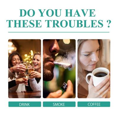 Bum-clean mousse, deep-seated, filthy tooth protection, fres