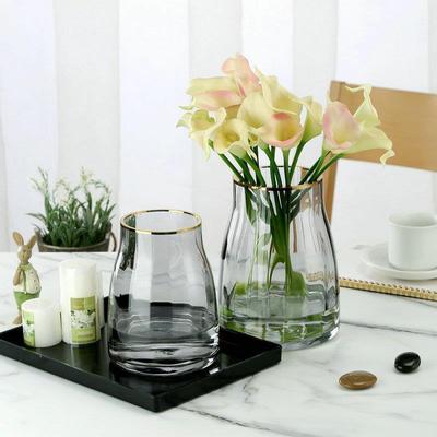 In the Nordic glass vases high-end conservators room.