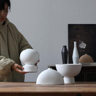 The Nordic wind-initiative vase is about the size of a moder