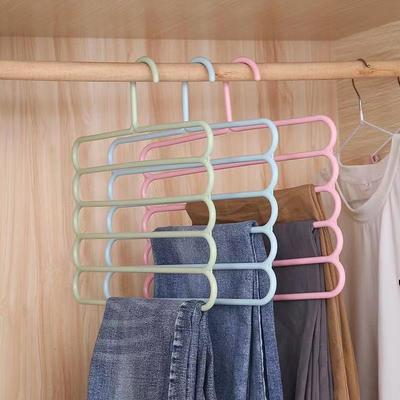 Pants Organizer Wardrobe Storage Tool Hanger for Drying Clot