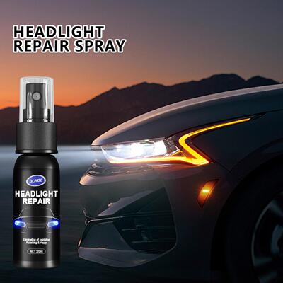 OUHOE Headlight Renewal Spray - Car Headlight Stain Remover,