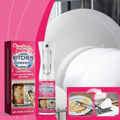 JAKEHOE Kitchen Dishwashing Spray - Gentle yet effective cle