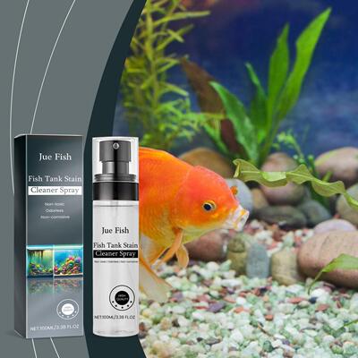 Jue Fish Aquarium Stain Cleaner Spray - Removes stains and s