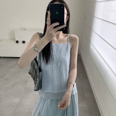 eternal.西子-夏首爆简约松弛感百搭不挑人吊带背心51863